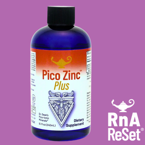 Vegan-Friendly Zinc & Copper Supplement - RNA Reset Pico ZINC PLUS 8 oz ...