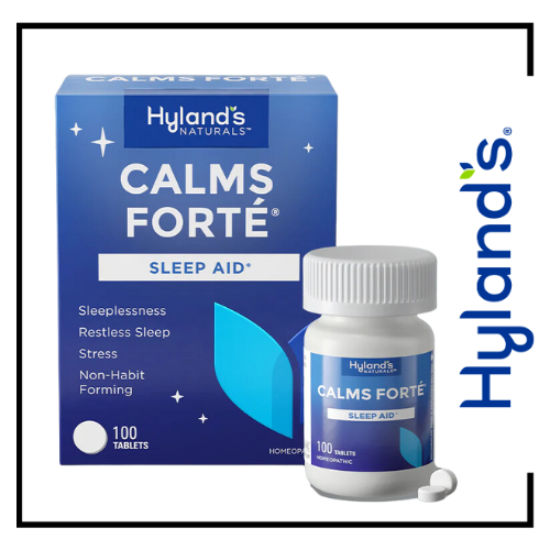 HYLAND'S Calms Forte - Sleep Aid Tablets for Stress Relief (50 Tablets ...
