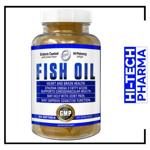 Hi-Tech Pharmaceuticals Fish Oil Softgels - Cardiovascular Support ...